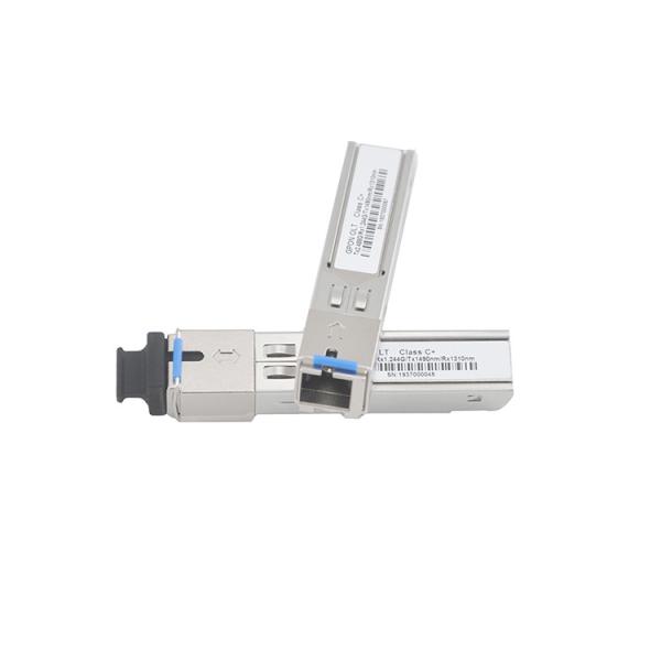Quality 20km Fiber Sfp Transceiver Module 7 Dbm 2.5Gbps Sfp Module Single Mode for sale