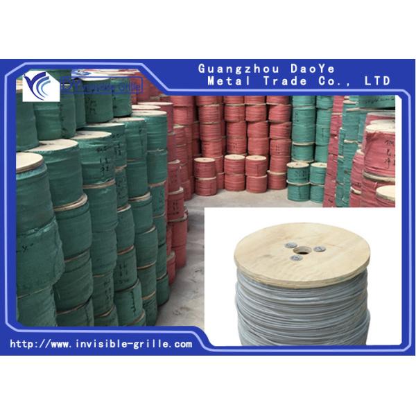Quality Safety Invisible Grilles Stainless Cable Wire 316 Grade Children Protection for sale