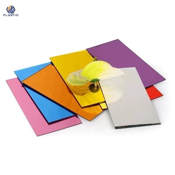 Quality 4ft X 8ft Mirrored Colored Acrylic Sheet 1220mm Width Long Lasting OEM for sale