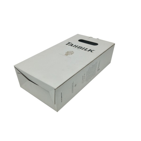 Quality Customized Corrugated Cardboard Shipping Boxes With Window , White for sale