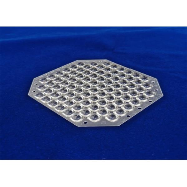 Quality Optical Grade PC 89% Transparency LED Lens Array for sale
