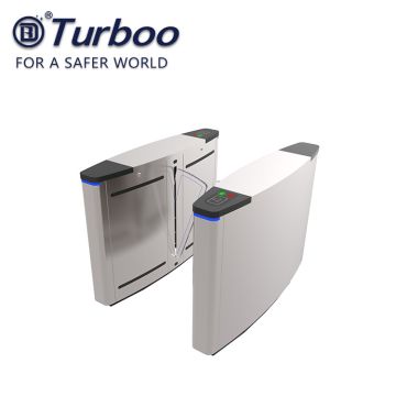 Quality LED Lamp Indication Flap Barrier Turnstile Access Control Security Systems for sale