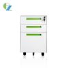 china Steel 3 Drawer Rolling File Cabinet Mobile Pedestal Use In Office Home Gym