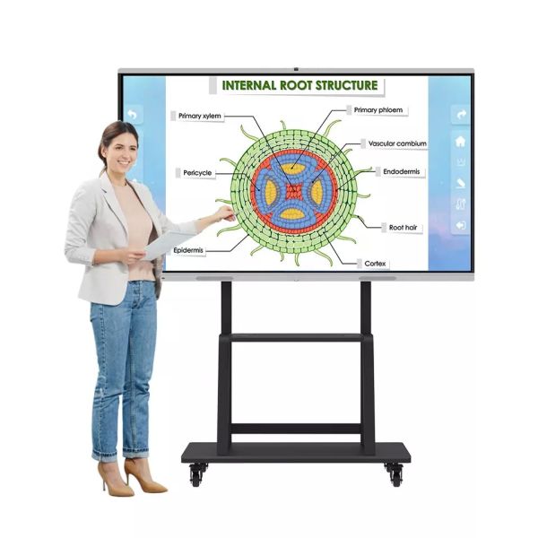 Quality Aluminum Edging Black Digital Interactive Smart Whiteboard For Classroom for sale