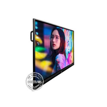 Quality 4K 75 inch 20 Points Touch Screen LED Flat Panel Interactive Whiteboard For for sale