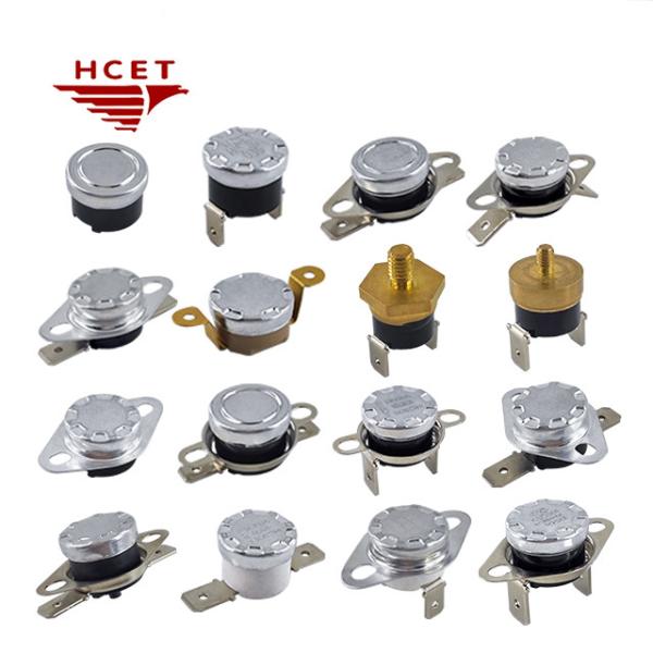 Quality Adjustable KSD301 Thermal Switch Protector 50°C 16A NC For Heating Wearable for sale