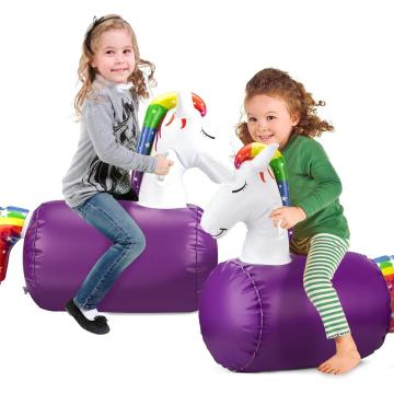 Quality Unicorn And Dino Hopping Toys Inflatable Ride On Bouncer Hopper Horse For for sale