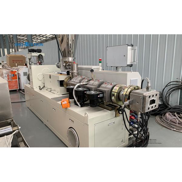 Quality 3'' Rectangular WPC/PVC Solid Wooden Door Frame Profile Making Extrusion Machine for sale