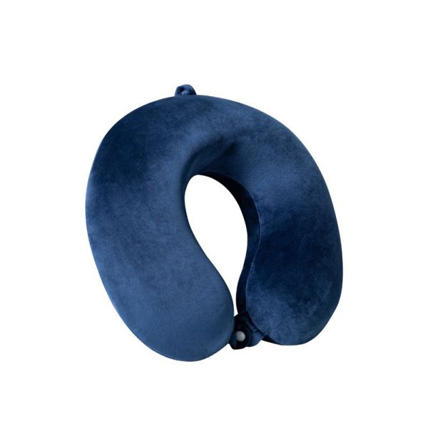 Quality Memory Foam Airplane Pillow Support Neck for Comfortable Travel Washable Cover for sale