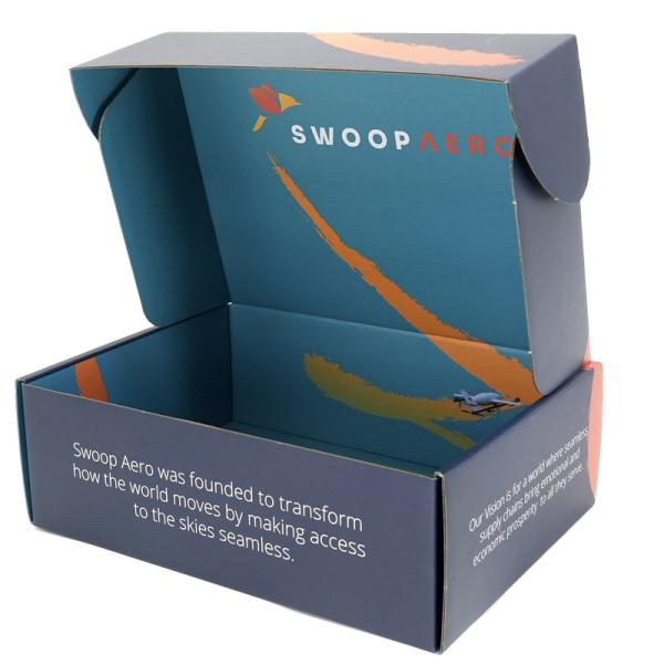 Quality Custom Logo Cardboard Carton Paper Empty Shoes Packaging Boxes For Small for sale