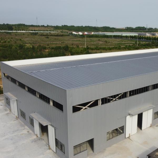 Quality Sa 2.5 Shot Blasting Steel Structure Workshop Pre Engineered Building for sale