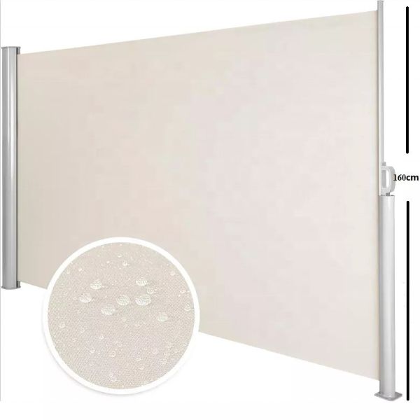 Quality Extendable Side Awning for Terrace and Garden Sun Shade Privacy Screen 100% Polyester for sale