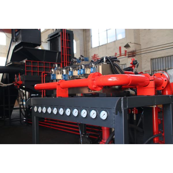 Quality 150mm Diameter Steel Briquette Machine With PLC Control High-Efficiency Scrap for sale