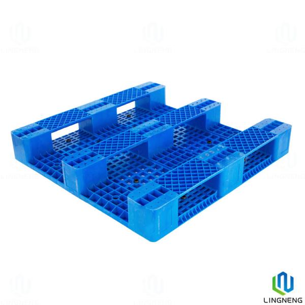 Quality Stackable Nestable Plastic Pallets 1200X1200X160mm 3 Runners Heavy Duty for sale