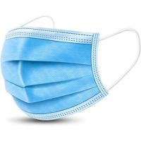 Quality Medical Disposable 3 Ply Non Woven Face Mask Soft With CE FDA MSDS Approval for sale