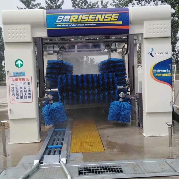 Quality Innovative L24000xW5114mm Move Range Tunnel Car Wash Equipment with Customized for sale