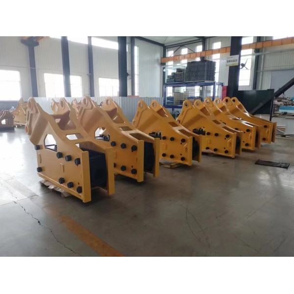 Quality 140mm Side Type Rock Breaker Hammer Customized Color For Excavator for sale