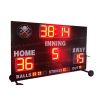china IP54 Frame Baseball Field Scoreboard , Wireless Baseball Scoreboard 110V ~ 220V