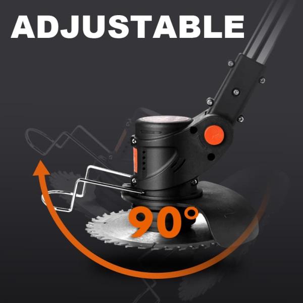 Quality 2000mAh Battery Operated Weed Eater , Anti Slip Cordless String Trimmer With for sale