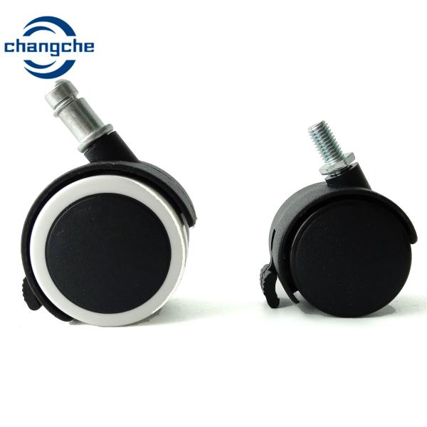 Quality Heavy Duty PU Threaded Stem Furniture Casters Wheels 12 Inch for sale