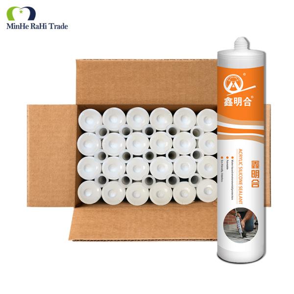 Quality Acrylic Sealant For Quick Dry Gap Filling In Ducts And Sliding Window Acrylic Silicone Caulking Roofing for sale