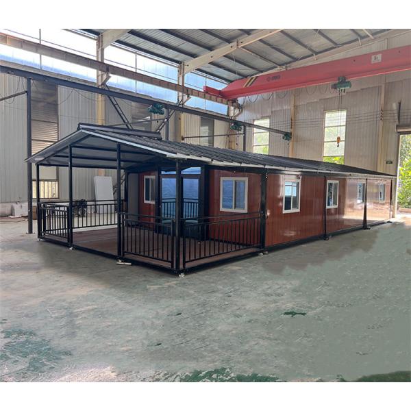 Quality Mobile 20ft 40ft Shipping Container House Luxury With Terrace for sale