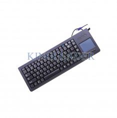 Quality Rugged Plastic Industrial Keyboard With Function Keys And Integrated Touchpad for sale