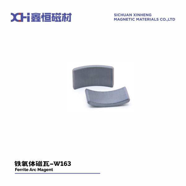 Quality Circular Arc Segment Type Hard Permanent Magnet Ferrite For Inverter Motors W163 for sale
