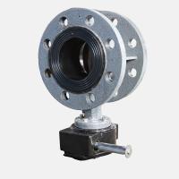 Quality WCB Cast Steel Flange Manual Turbine Butterfly Valve D341X--10/16C for Water for sale