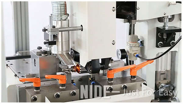 commutator turning machine