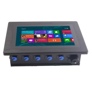 Quality Aluminum Bezel 10.1inch Panel Pc Windows Cooling Heat Sink for sale