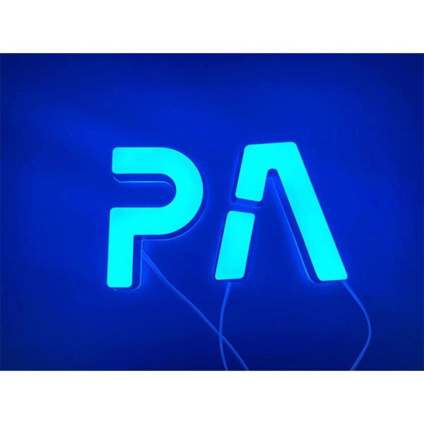Quality Led Light Box Panel Led Signs Company Names Back Light Up Letters Sign for sale