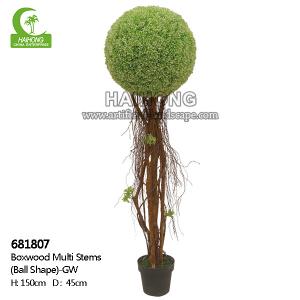 Quality Easy To Care Height 180cm Artificial Topiary Tree For Shopping Center for sale