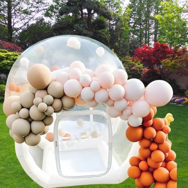 Quality Inflatable Snow Globe Bubble House with Accessory Repair Kit and Customized for sale