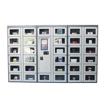 Quality Smart Book Vending Locker Parcel Machine With Touch Screen For Self Service Book for sale