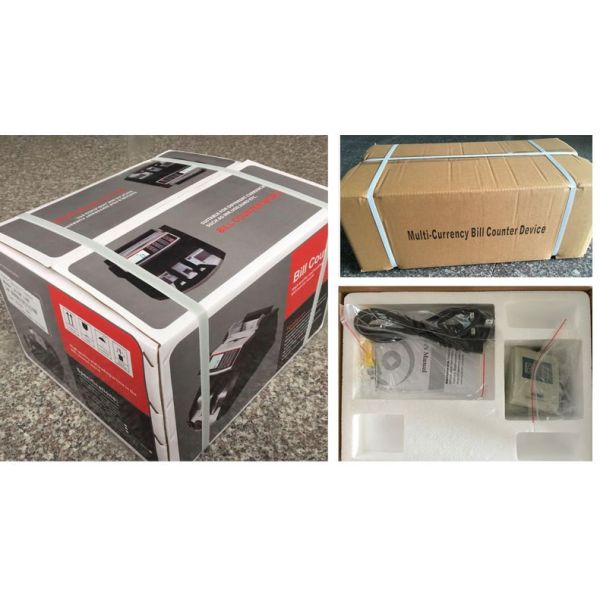 Quality Cash Counting Machine Mixed Bills Portable Bill Counter LED Display for sale