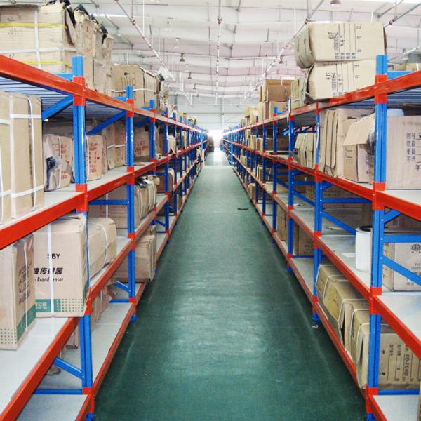 Quality Medium Duty Rack B Carton Box Storage Shelving Long Span Rack Warehouse Storage for sale
