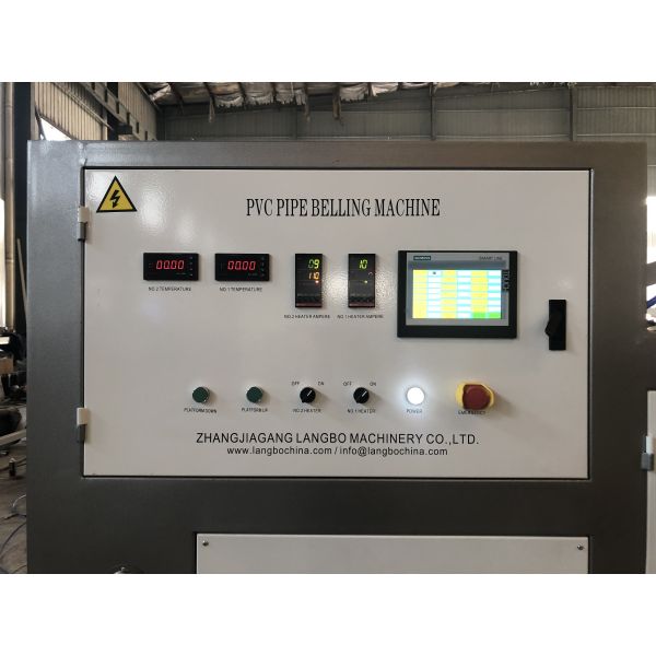 Quality Plastic PVC Water Supply Pipe Making Extrusion Socket Belling Machine for sale