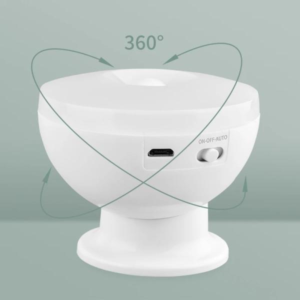 Quality 0.25w Rotating Motion Sensor Light / 500mA Magnetic Motion Sensor Led Light for sale