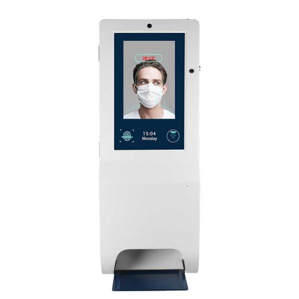 Quality 6ms 1920×1080 Lcd Display Hand Sanitization Kiosk for sale