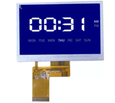 Quality 4.3 Inch 480 * 272 TFT LCD Resistive Touchscreen Panel 24 bit for sale