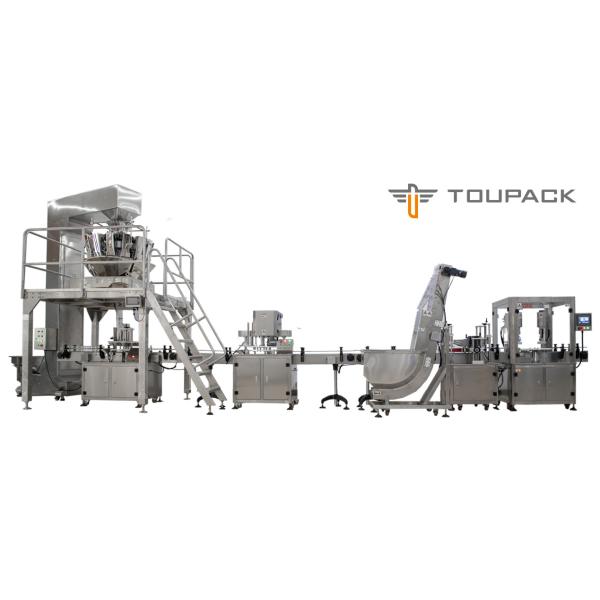 Quality Stainless Steel Bulk Grain 8.0L Linear Weigher Machine For Food for sale