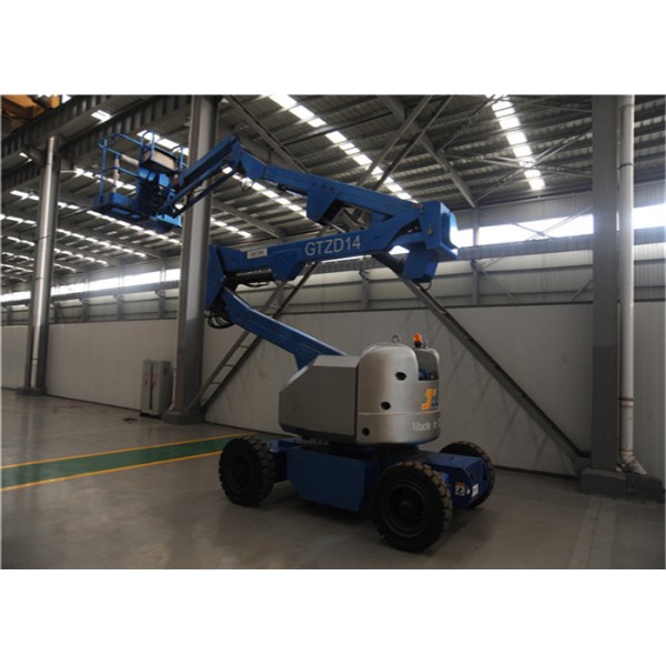 Quality Customerized Intellectualization Trailer Mounted Boom Lift , Mini Boom Lift Non for sale