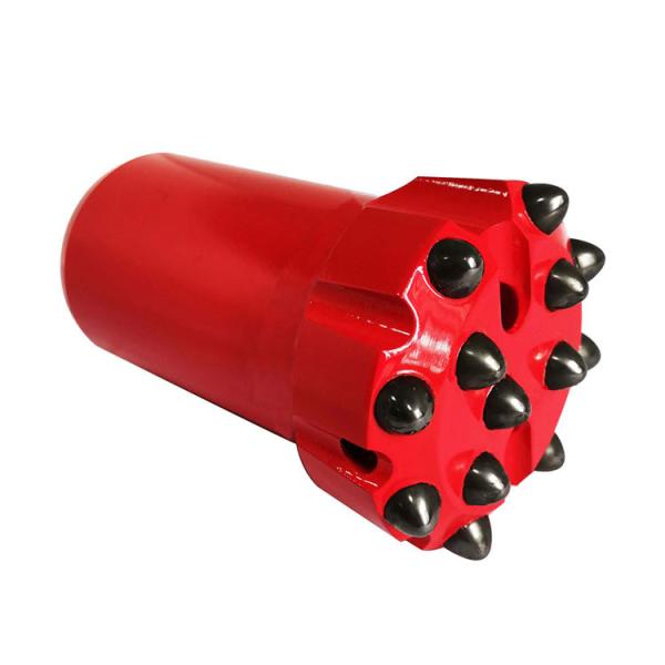 Quality Spherical Ballistic Button 76mm T45 Top Hammer Drill Bits for sale