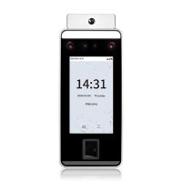 Quality Biometric Facial Time Attendance System 512MB RAM Memory for sale
