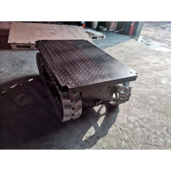 Quality Engineering Machinery Small Rubber Track Undercarriage With Platform Loading for sale