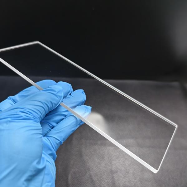 Quality ​​Custom Sapphire Optical Window 222mm×74mm×4mm Wear Resistance for Infrared windows for sale