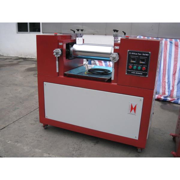 Quality ZL Rubbers And Plastics Two Roll Mill Mixing With Oil Heating Silicone Milling for sale