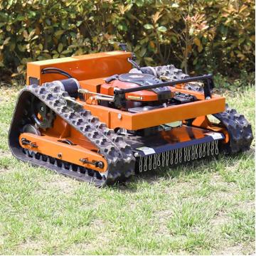 Quality Remote Control Robot Lawn Mower Gas Powered 190CC Multi Purpose for sale