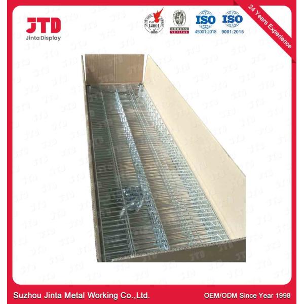 Quality 1000mm Wire Display Shelving 100kgs Two Layer Dish Rack for sale